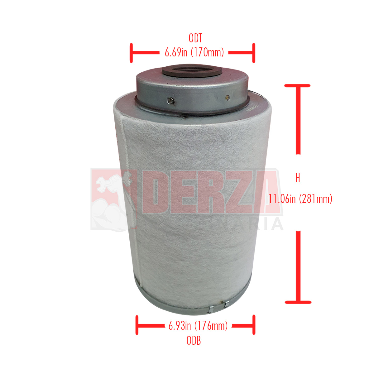 Filtro Separador Xas-186 375pcm 300463 - Derza Maquinaria